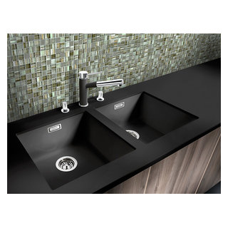 Handicraft I Lemon Grass Backsplash - Contemporary - Kitchen - San ...