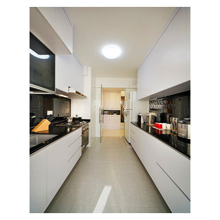 HDB Punggol Spectra, 622C Punggol Central - Modern - Kitchen ...