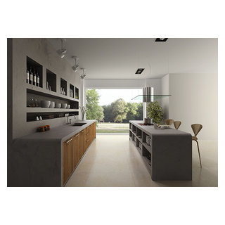 HI-MACS® Kitchen Benchtops - Modern - Kitchen - Melbourne - by HI-MACS ...