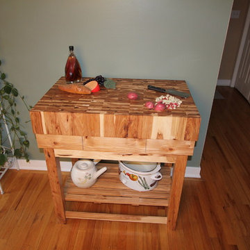 End Grain Butcher Block Island - Photos & Ideas | Houzz