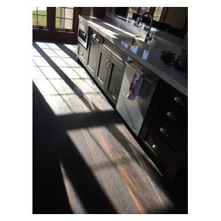 High Contrast Home - Transitional - Kitchen - Indianapolis - by Jack ...