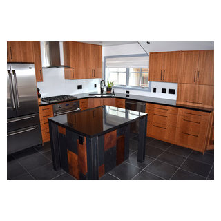 High End Small Apartment Kitchen Remodel - Modern - Kitchen - Denver ...