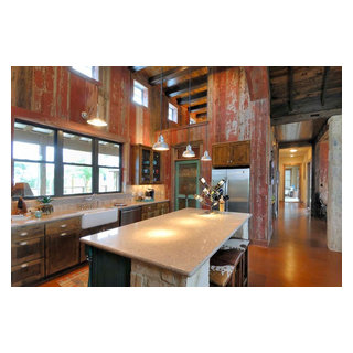 High Ridge Ranch - Farmhouse - Kitchen - Austin - by Burleson Design ...