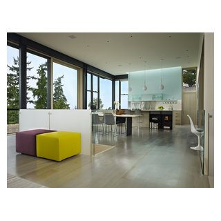 Hillside Modern - Modern - Kitchen - Seattle - by DeForest Architects ...