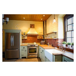 Historic Barn in Newtown Square - Traditional - Kitchen - Philadelphia ...