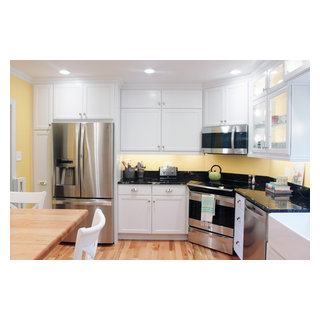 "HM" Kitchen - Farmhouse - Kitchen - Philadelphia - by Baldwin Kitchen ...