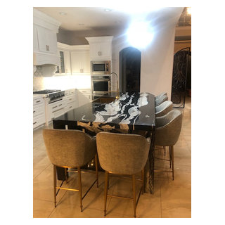 Hollywood Glam Kitchen - Modern - Kitchen - Dallas - by Charmaine ...