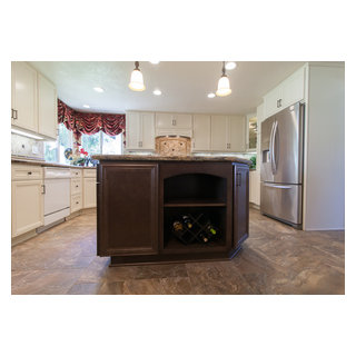 Homecrest, Madison, Maple, Ivory - Kitchen - Los Angeles - by Kitchens ...