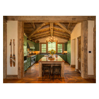 Homestead Pioneer Ranch - Rustic - Kitchen - Denver - by Lynne Barton ...