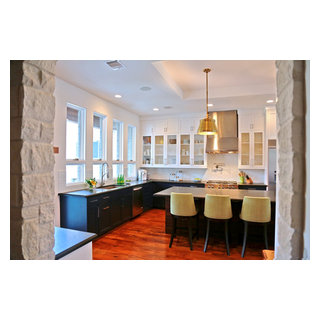 Houston Custom Home - Modern - Kitchen - Houston - by Wamhoff Design ...