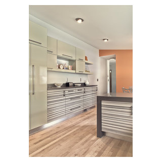 Huntington Woods Remodel - Midcentury - Kitchen - Detroit - by Andrea ...