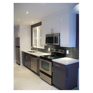 IKEA Kitchens - Ringhult Gray and Ringhult White - Modern - Kitchen ...
