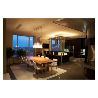 Indianapolis Condominium - Contemporary - Kitchen - Indianapolis - by ...