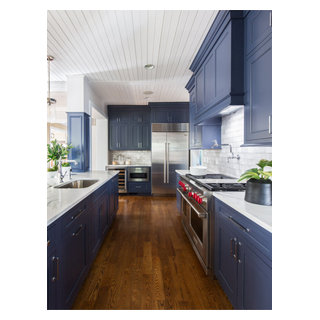 Indigo Kitchen - Transitional - Kitchen - St Louis - by Karr Bick ...