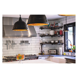 Industrial Farmhouse Kitchen - Industrial - Kitchen - New York - by ...