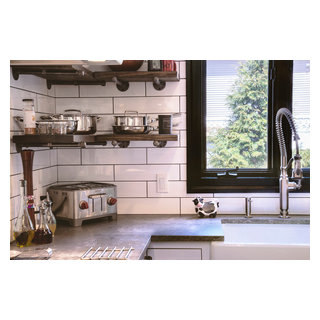 Industrial Farmhouse Kitchen - Industrial - Kitchen - New York - by ...