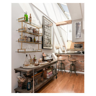 Industrial Kitchen - Industrial - Home Bar - New York | Houzz