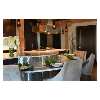 Industrial Rustic Loft Kitchen - Transitional - Kitchen - Minneapolis ...