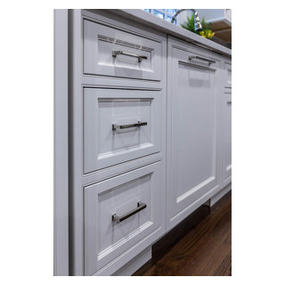 Inset Cabinet Drawers - Transitional - Kitchen - New York - by ...
