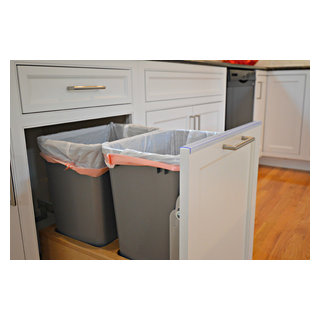 Inset Elite Profile White Cabinetry - Trumbull CT - Transitional ...