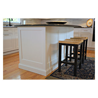Inset Elite Profile White Cabinetry - Trumbull CT - Transitional ...