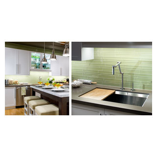 Interstyle Glass Tile - Modern - Kitchen - San Francisco - by ...