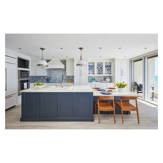 Island Condo - Beach Style - Kitchen - Miami - by JMA INTERIOR DESIGN ...