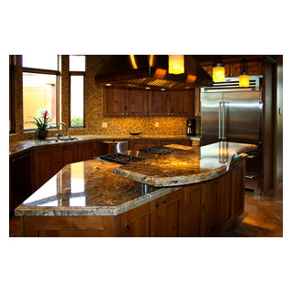 Islands - Transitional - Kitchen - Phoenix - by Arizona Designs ...