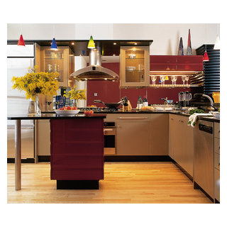 Kansas Cty Uptown Bistro Kitchen - Contemporary - Kitchen - Kansas City ...