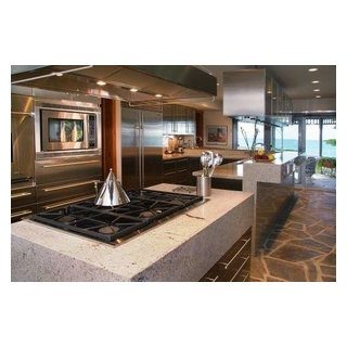 Kashmir White Kitchen - Contemporary - Kitchen - Other - by Bernardo ...