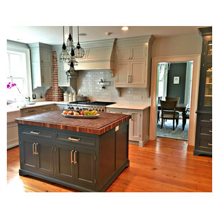 Katonah Renovation - Kitchen, Family Room, & Bath - Transitional ...
