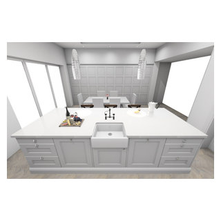 KB's kitchen design - Traditional - Kitchen - Other - by OnePlan | Houzz UK