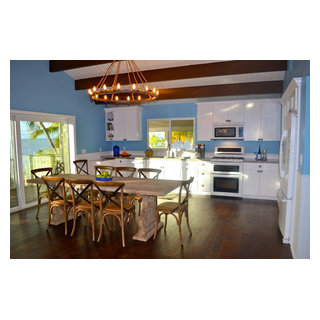 Keys House - Beach Style - Kitchen - Miami - by The Painted View Inc ...