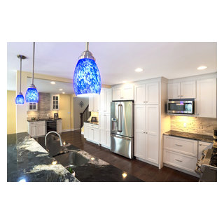 Kitchen Addition Recessed Panel with custom paint color. - Traditional ...