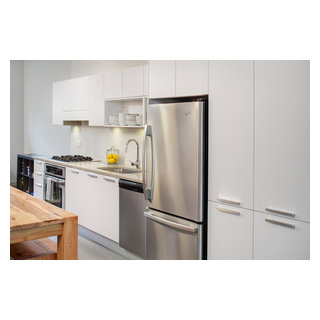Kitchen and Bath in Logan Square - Contemporary - Kitchen - Chicago ...