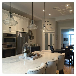 Kitchen/Bath and Living Room Remodel - Transitional - Kitchen - Toronto ...