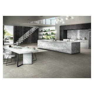 Kitchen - Extra Statuario, Calacatta Arabescato, Metal Dark, Concrete ...