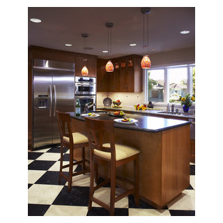 Kitchen - Contemporary - Kitchen - San Francisco - by Harrell Design ...