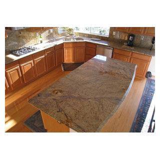 Kitchen Islands - Kitchen - Sacramento - by Atlas Granite & Stone | Houzz