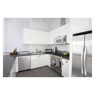 kitchen overall - Midcentury - Kitchen - San Francisco - by Klopf ...