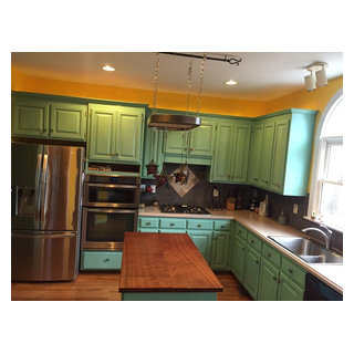 Kitchen Photos - Eclectic - Kitchen - Charlotte - by Kustom Contracting ...