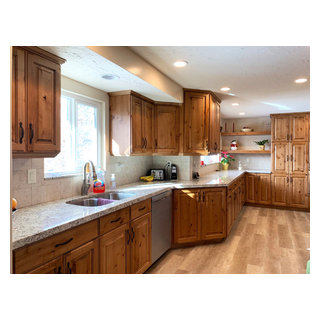 Kitchen Remodel - Rustic - Kitchen - Salt Lake City - by Foxwood Inc ...