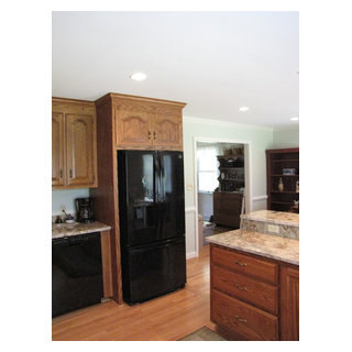 Kitchen Remodel Using Existing Cabinets - Traditional - Kitchen - Other ...