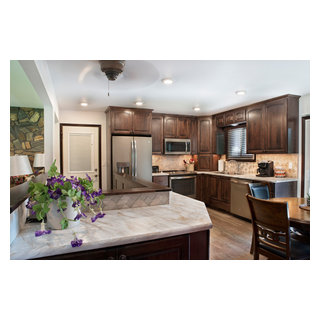 Kitchen remodel with stunning Wilsonart Laminate Countertops ...