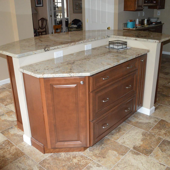 Two Tier Island - Photos & Ideas | Houzz