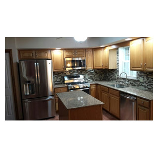 Kitchen Renovation Photos, Countertops done in Silestone, Sienna Ridge ...