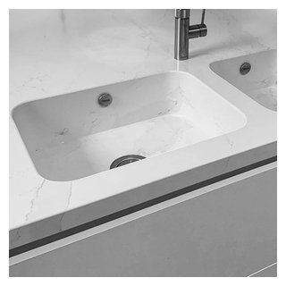 Kitchen Studio Island - Silestone Integrity Due L SInks - Kitchen ...