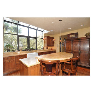 Kitchen wall of glass - Kitchen - Milwaukee - by Chris Egner Design ...