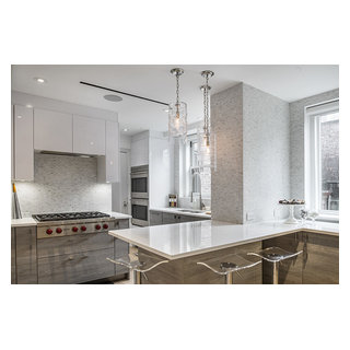 Kitchen with Quartz Countertops - Modern - Kitchen - New York - by Avo ...