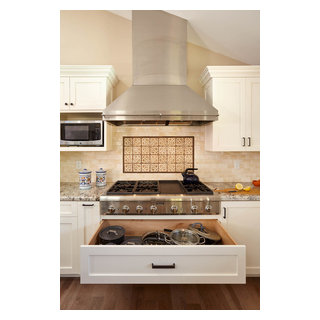 Kitchen with sloped ceiling - Traditional - Kitchen - San Francisco ...